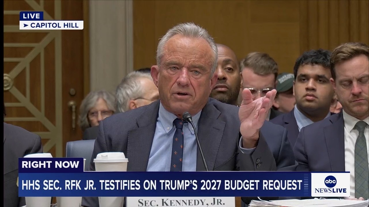 LIVE: HHS Sec. RFK Jr. testifies on President Trump’s 2027 budget request