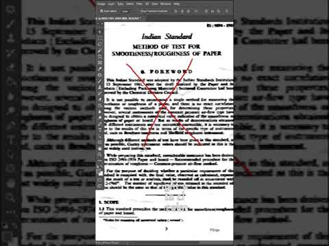 how to make clear scanned paper document with Photoshop [PS Tips 022] #Shorts