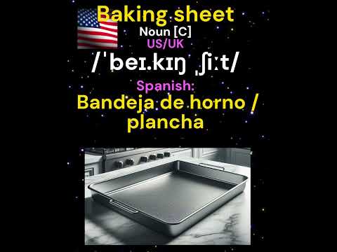 ✅ English vocabulary to use in the kitchen