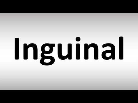 How to Pronounce Inguinal