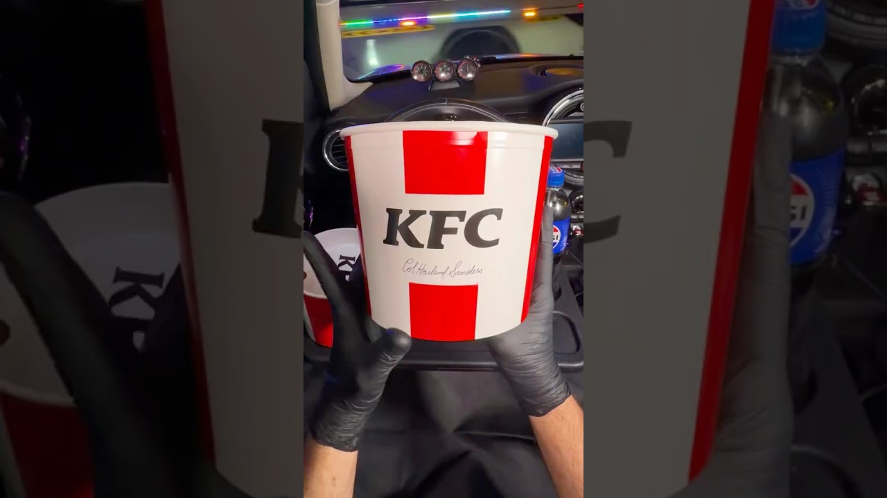 🍗American KFC 🐓🇺🇸 : The One & Only king of fried chicken👑🔥 #foodie #foodblogger #fastfood