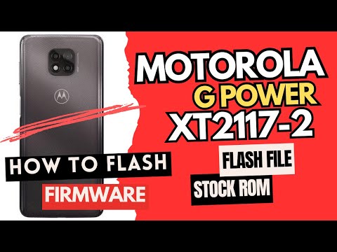 Moto G Power XT2117-2 Stock ROM Flashing (Official Firmware Only) #motorola