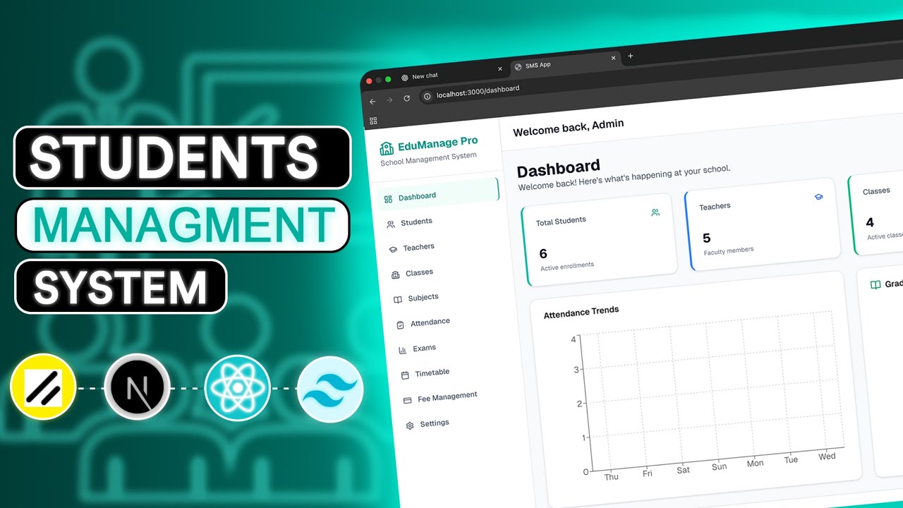 Student Management System | Final Year Project with Source Code