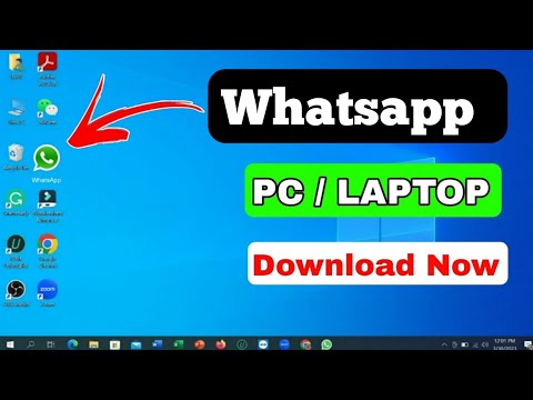 laptop me whatsapp kaise download kare windows 10 | pc me whatsapp kaise download kare windows 10