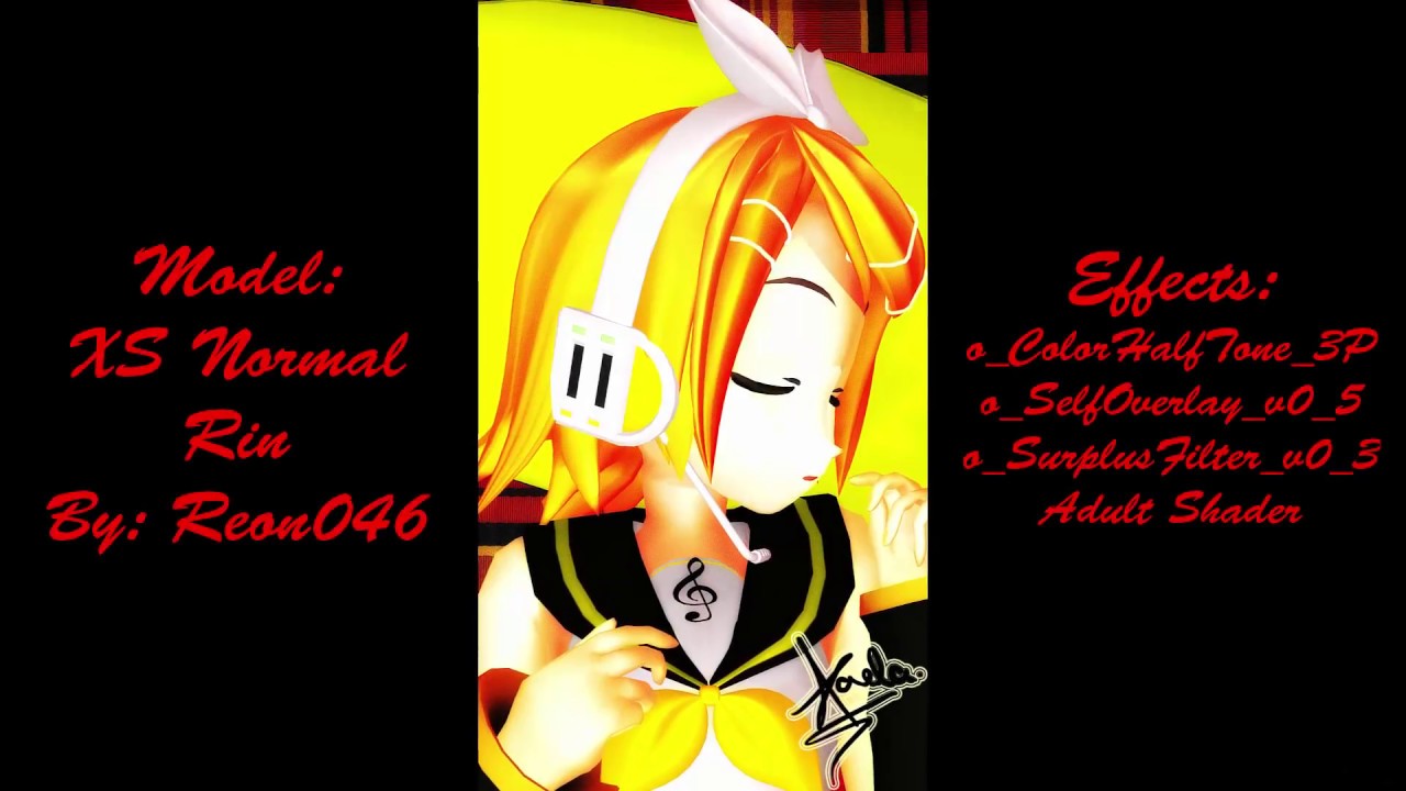 [MMD] Wallpaper - Rin Sleeping
