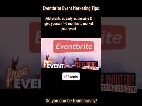 Eventbrite Event Listing & Event Marketing Tips from Mike Armstrong of Ev3nt5 #MikeArmstrong #Ev3nt5