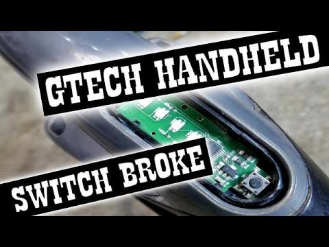 How To Fix and Test GTECH hand held battery vacuum