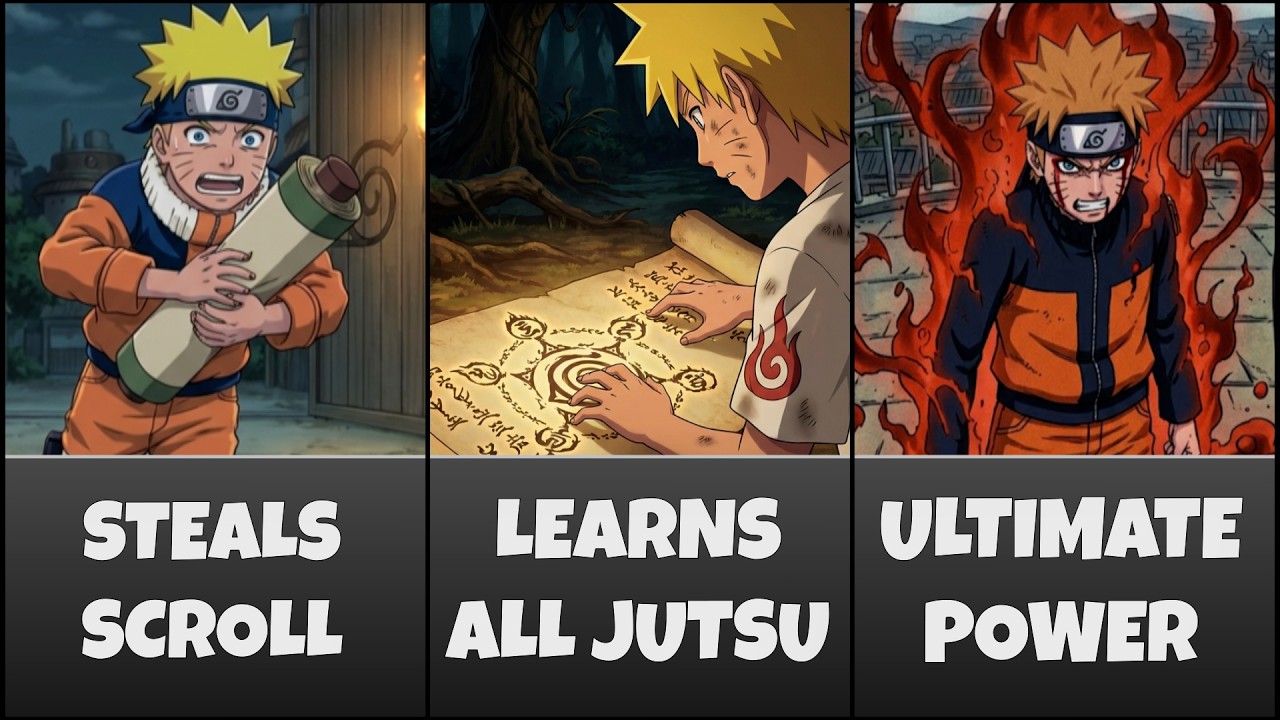 What If Naruto Ran Away with the Scroll of Seals at Age 7?