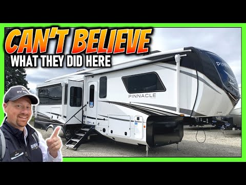 Jayco's SMALLEST Top Luxury RV!! 2024 Pinnacle 32RLTS Fifth Wheel
