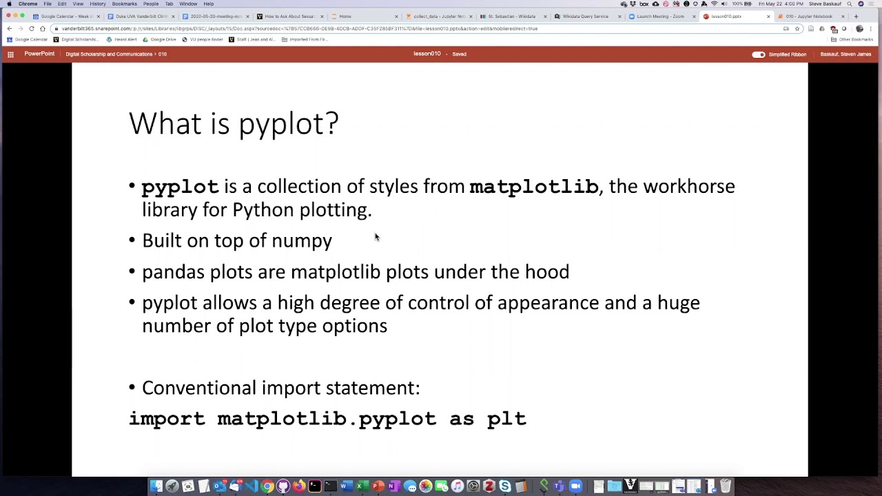 010g What is pyplot?