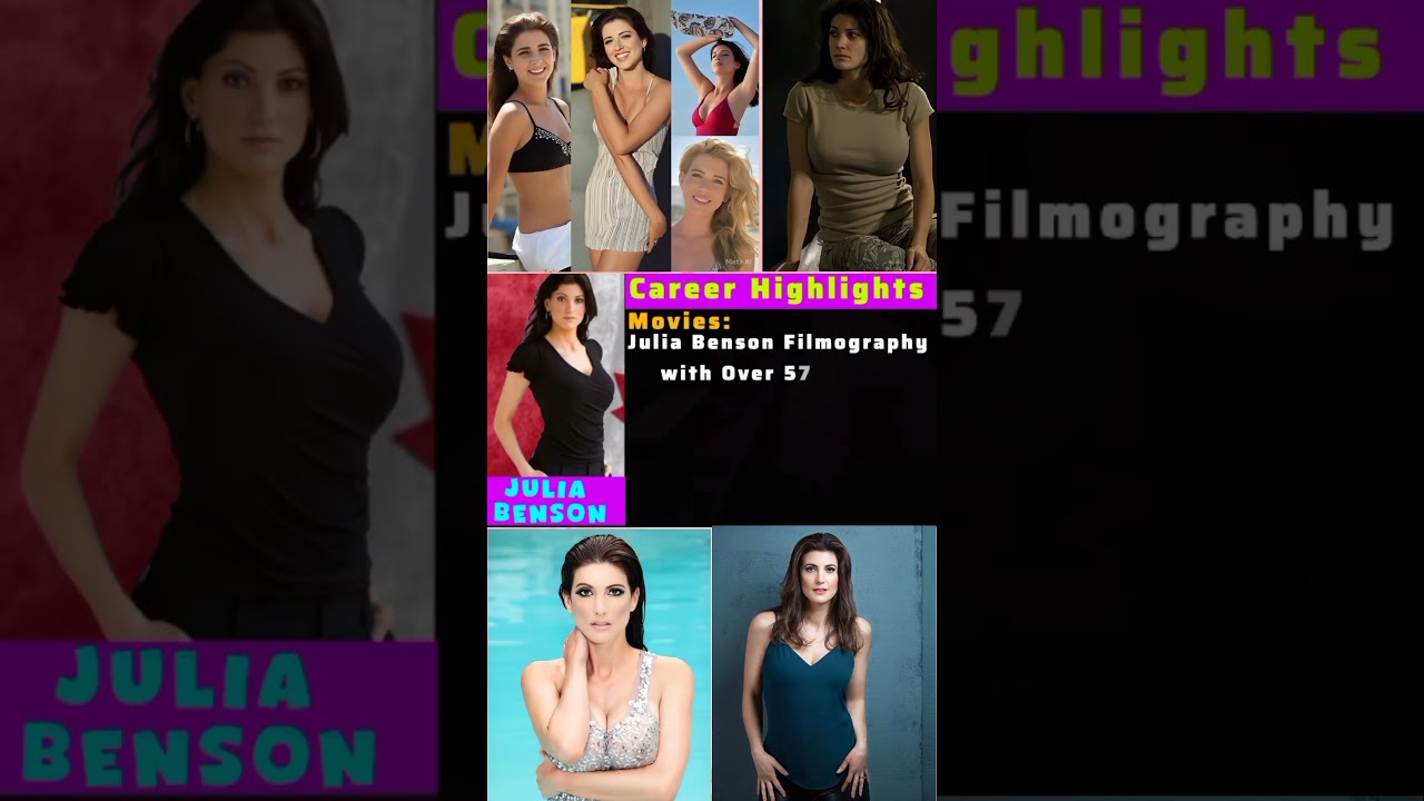 Julia Benson Career Highlights #short