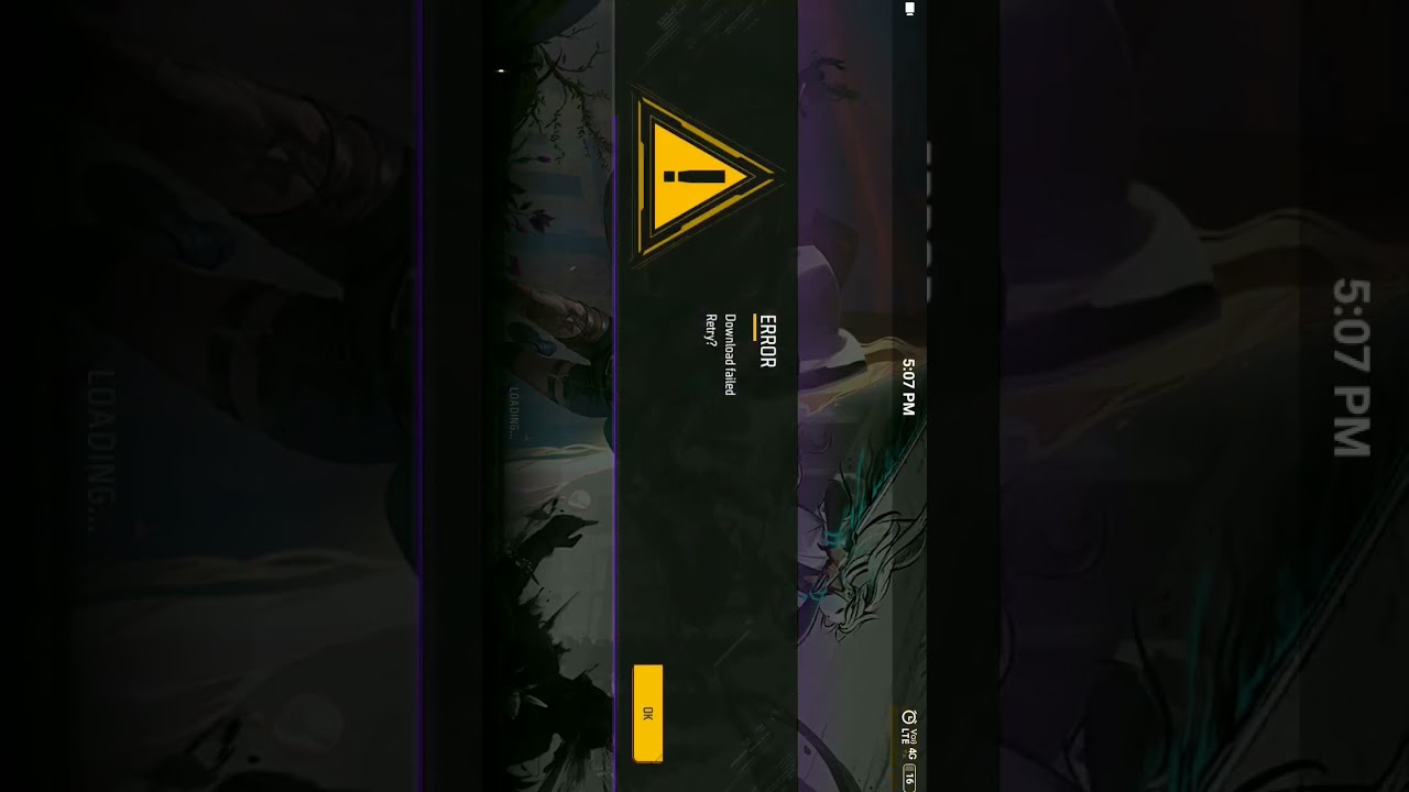 how to solve free fire download failed retry in 2 minute ⚡ free fire error problem #freefire #viral
