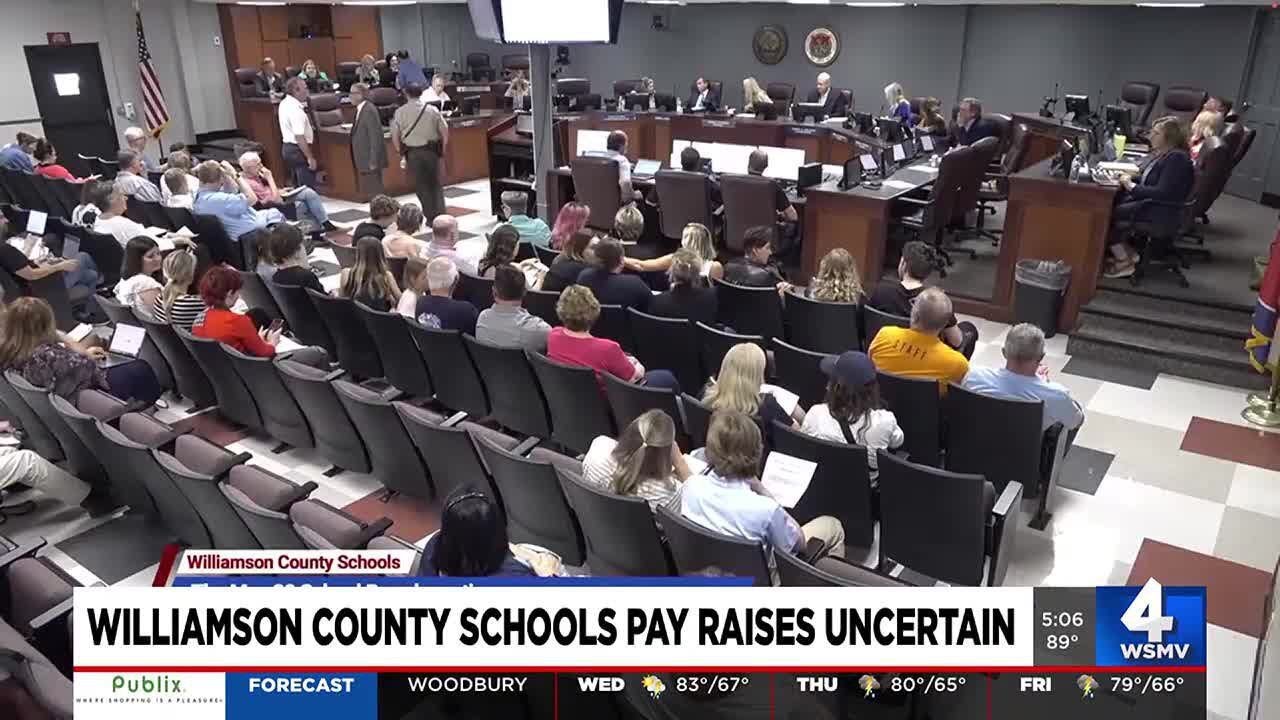 Williamson County Schools pay raises uncertain
