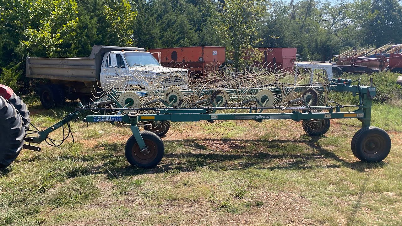 New purchase sitrex 10 wheel rake