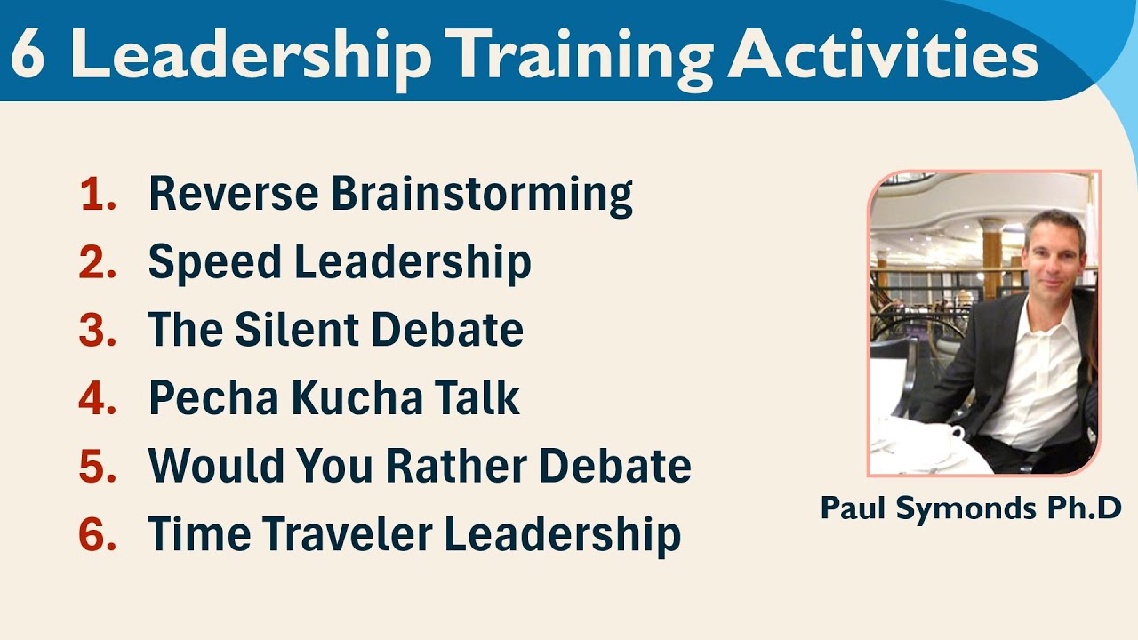 6 Fun and Effective Leadership Games for Trainers
