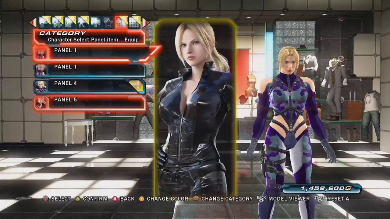 Tekken Tag Tournament 2 more Nina Williams outfit stuff