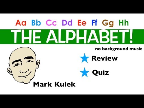The alphabet, and some vocabulary. | Senior English. Absolute beginners.