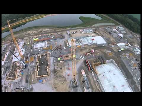 Paradise Combined Cycle Gas Plant Construction Aerials