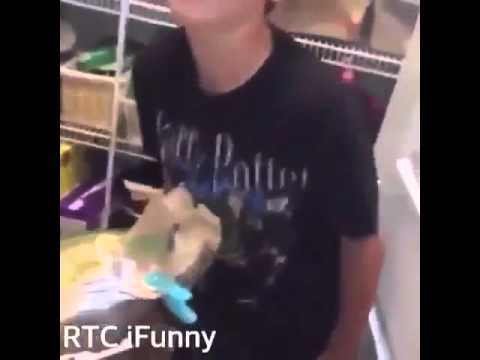 Ron throws computer torilla
