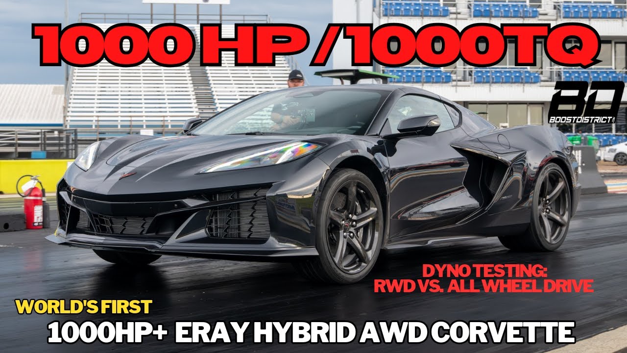 Twin-Turbo Corvette E-Ray Makes Over 1,000 Wheel Horsepower, Sounds ...