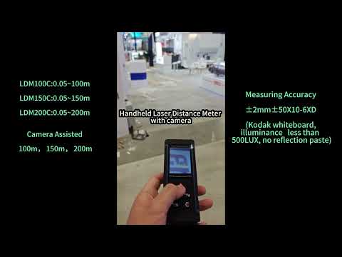 Handheld Laser Distance Meter 100m with camera