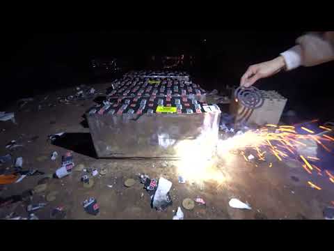 Mass production quality checking 180shots HF-90-2218M HF-90-2219M Double compound,RIAKEO FIREWORKS