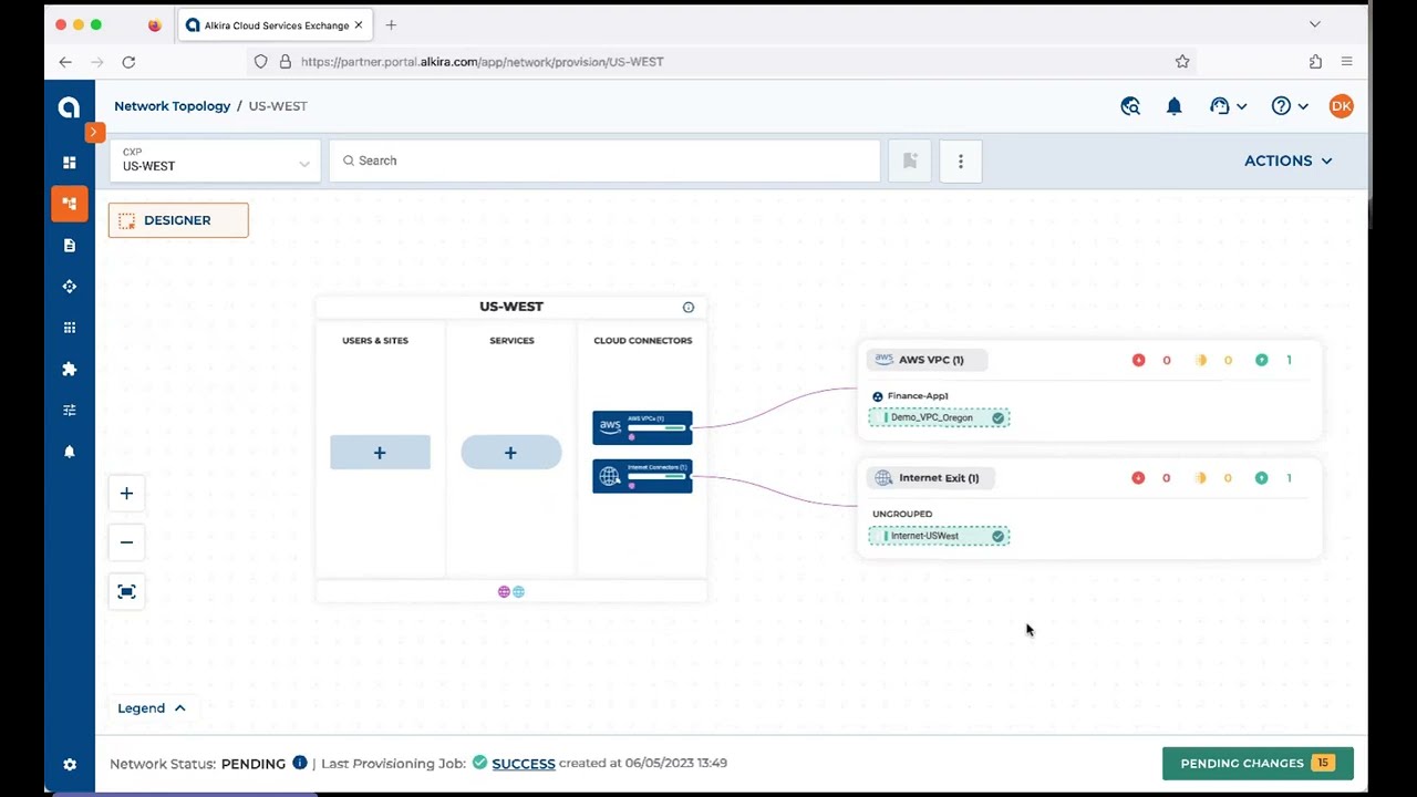 Tech in 20 Demo: Building a Multi-Cloud Network in Minutes with Alkira