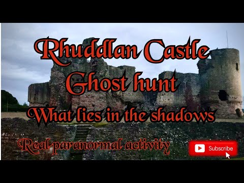 DARK SPIRIT 'CHEROKEE DEVIL' TOUCH'S OUR OUIJA BOARD IN RHUDDLAN CASTLE