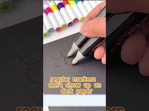 Acrylic Markers: Bringing Ideas to Life in Vivid Colors #art #acrylicmarkers #drawing #painting