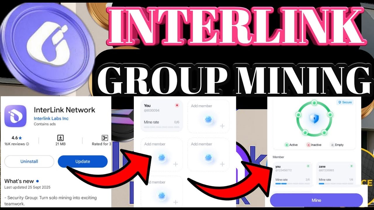 Interlink TGE Update।Interlink Group Mining Update। Interlink Listing Update । ITLG Mining Update ।