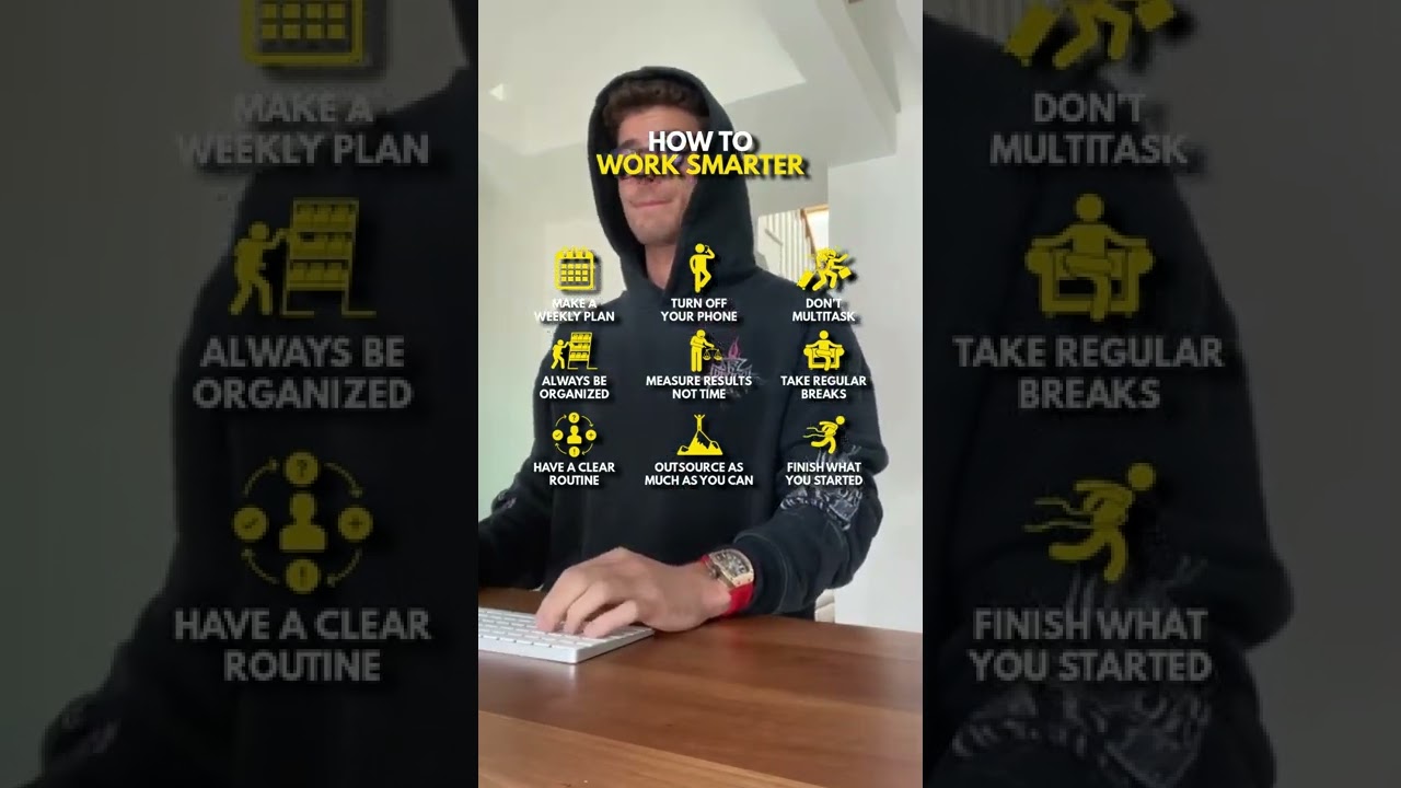 How To Work SMARTER Not HARDER | Iman Gadzhi