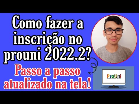 COMO SE INSCREVER NO PROUNI 2022.2? // PASSO A PASSO ATUALIZADO!