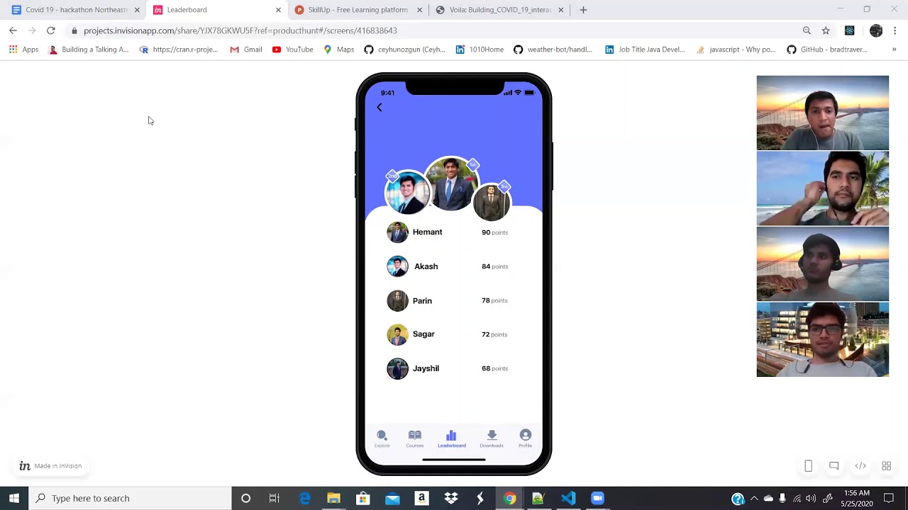 SkillUp E-Learning Mobile Application Overview