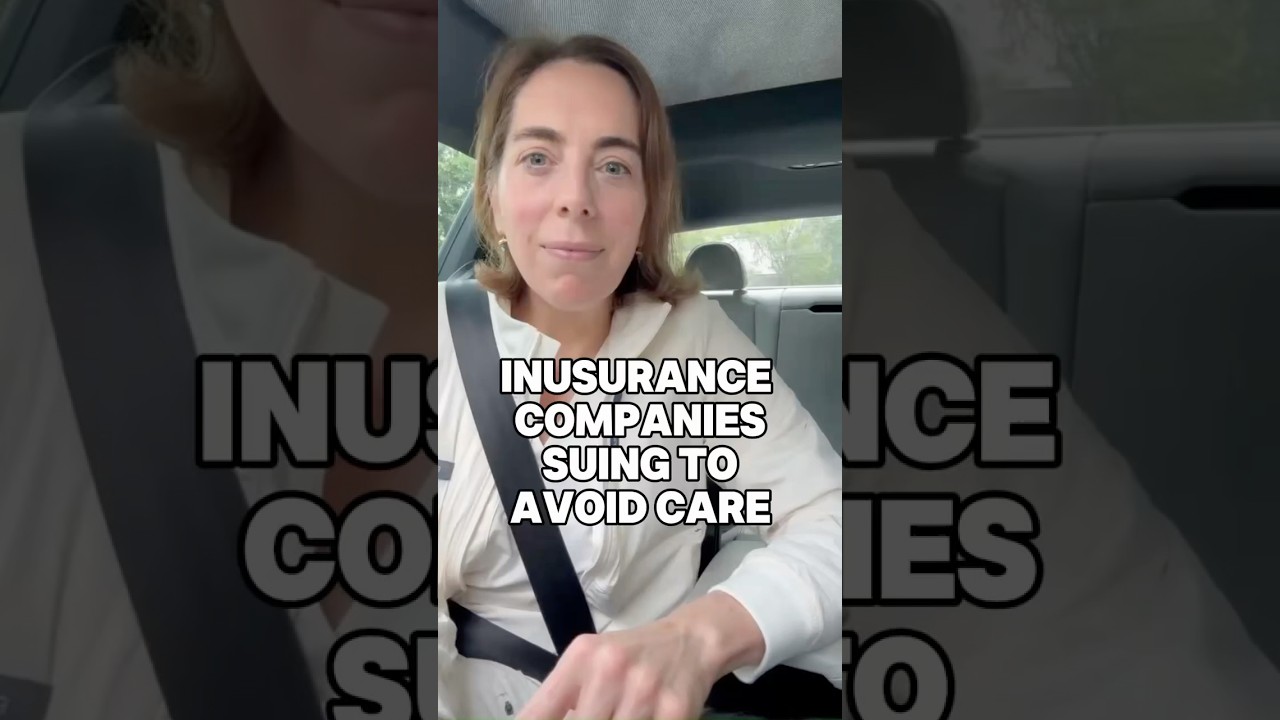 Insurance companies suing to avoid care ￼