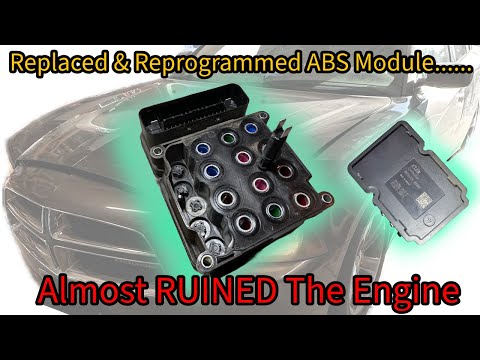 ABS Module Replacement & Program 2013 Dodge Charger C2200 C2202 C2206