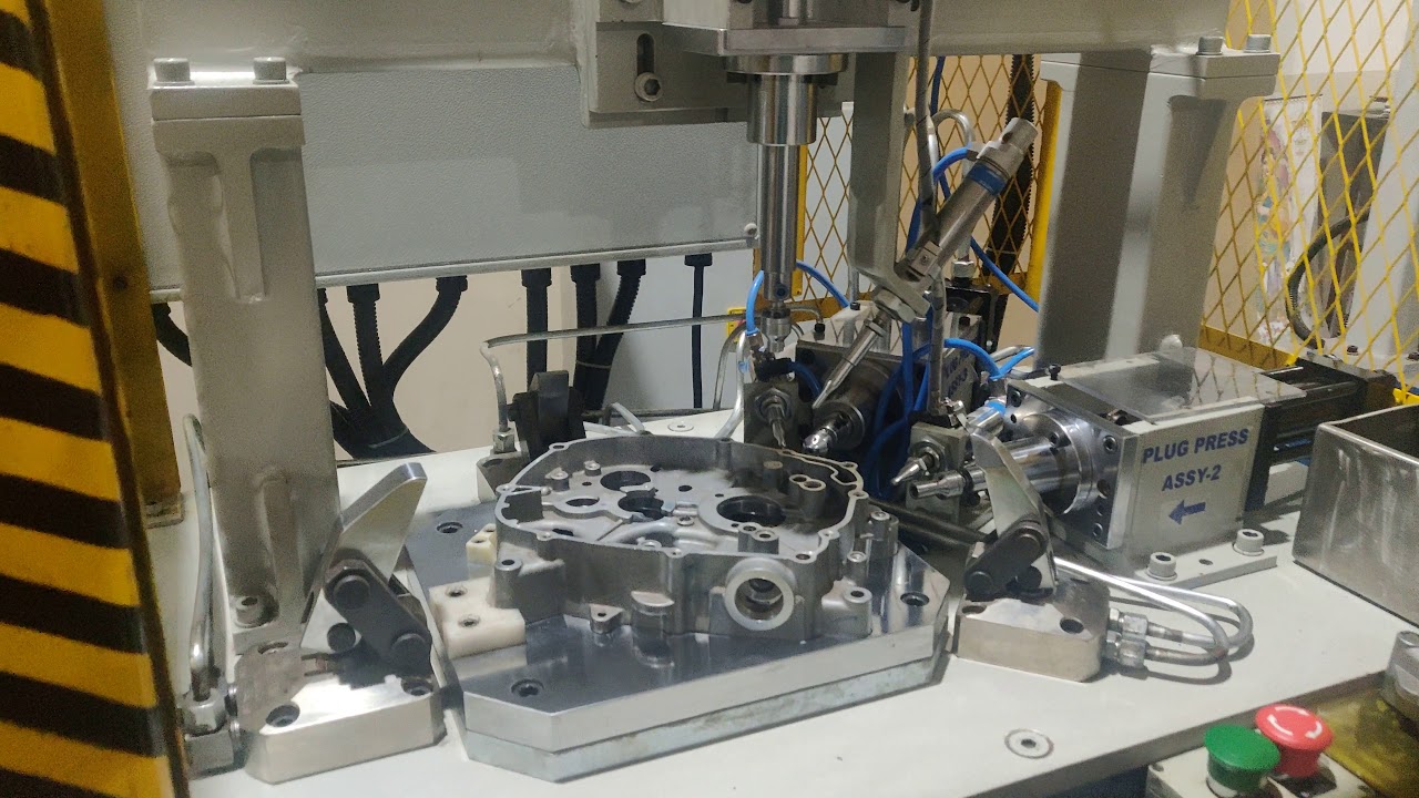 HYDRAULIC- PLUG PRESSING SPM