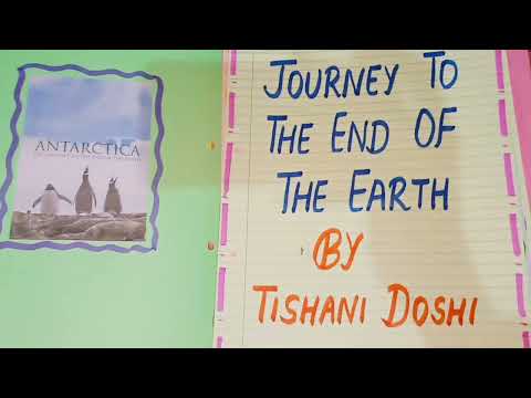 JOURNEY TO THE END OF THE EARTH English Project File Class-12th #projectfile #Project