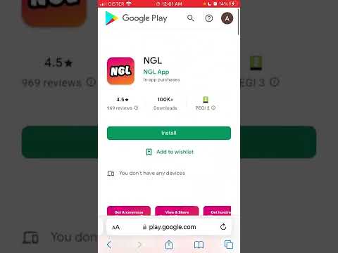 Is NGL: anonymous q&a available on Android/Google Play?