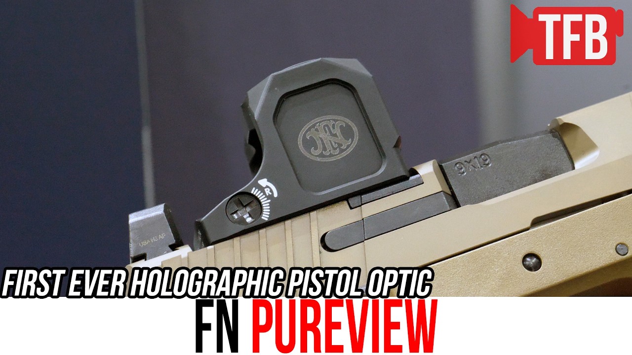 The World's First Holographic Pistol Sight: The FN Pureview