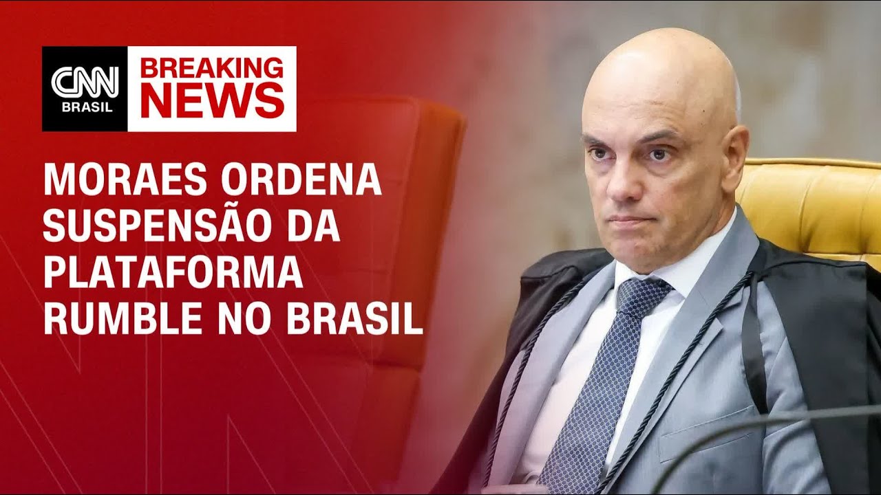 Principais operadoras já bloquearam Rumble no Brasil | CNN Brasil