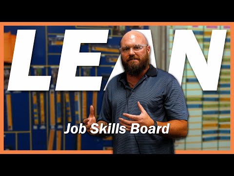Job Skills Board | Lean Manufacturing