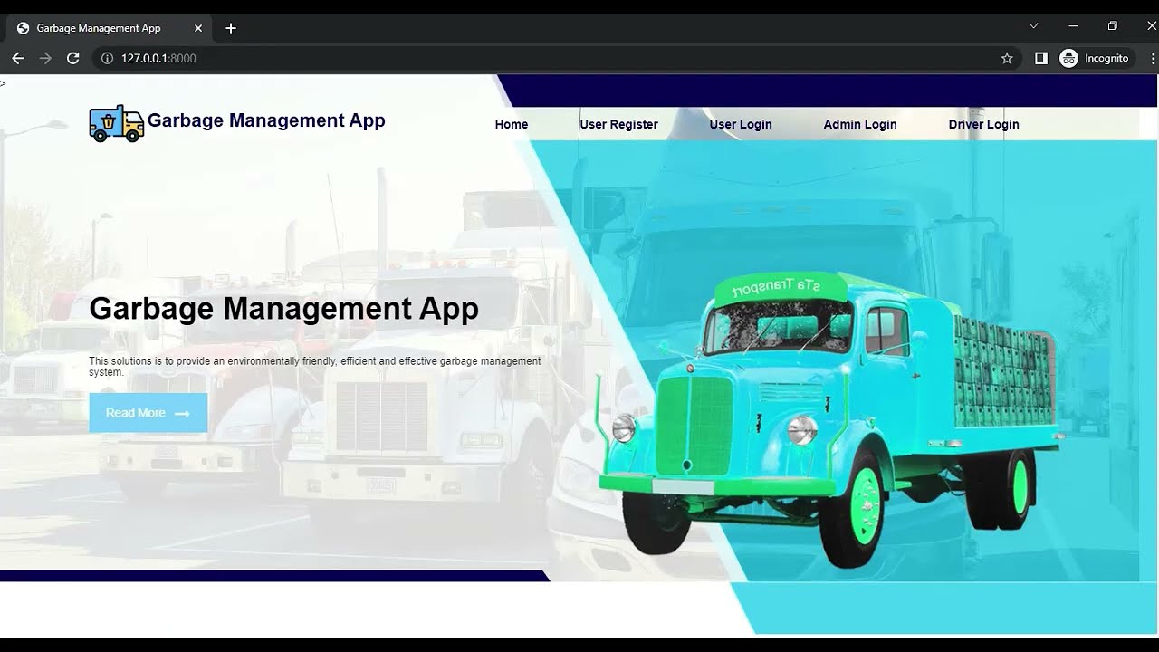 Garbage Management System [Django Python]