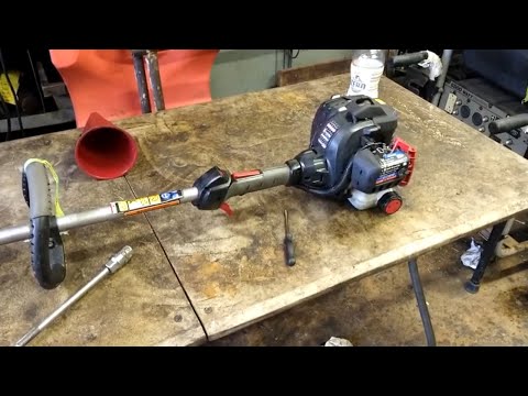 troy-bilt tb2044 xp trimmer carburetor adjustment tune up