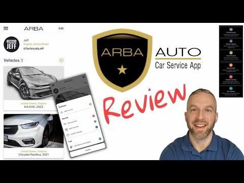 ARBA Auto App Review | Track Service, Maintenance, Mileage, Expenses, Fuel Efficiency and more! 😀