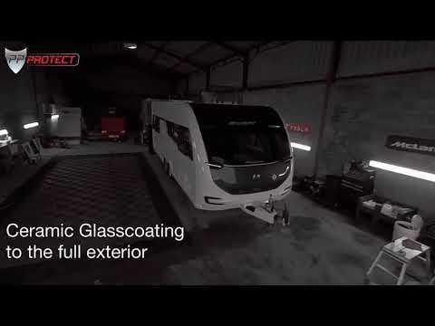 PP Protect Caravan Ceramic Glasscoat Paint Protection and fabric interior protection