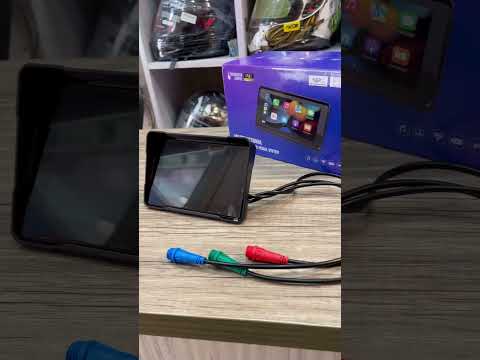Best Motorcycle Camera, Motorcycle Dash Cam - C5 Pro, Android auto , Wireless apple carplay