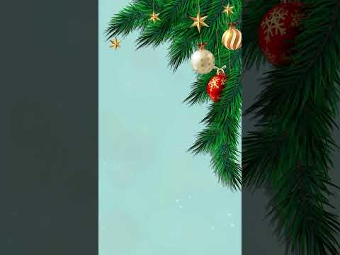 Free Elegant Realistic Christmas Background Animation #cartoonbackground #animatedbackgroud