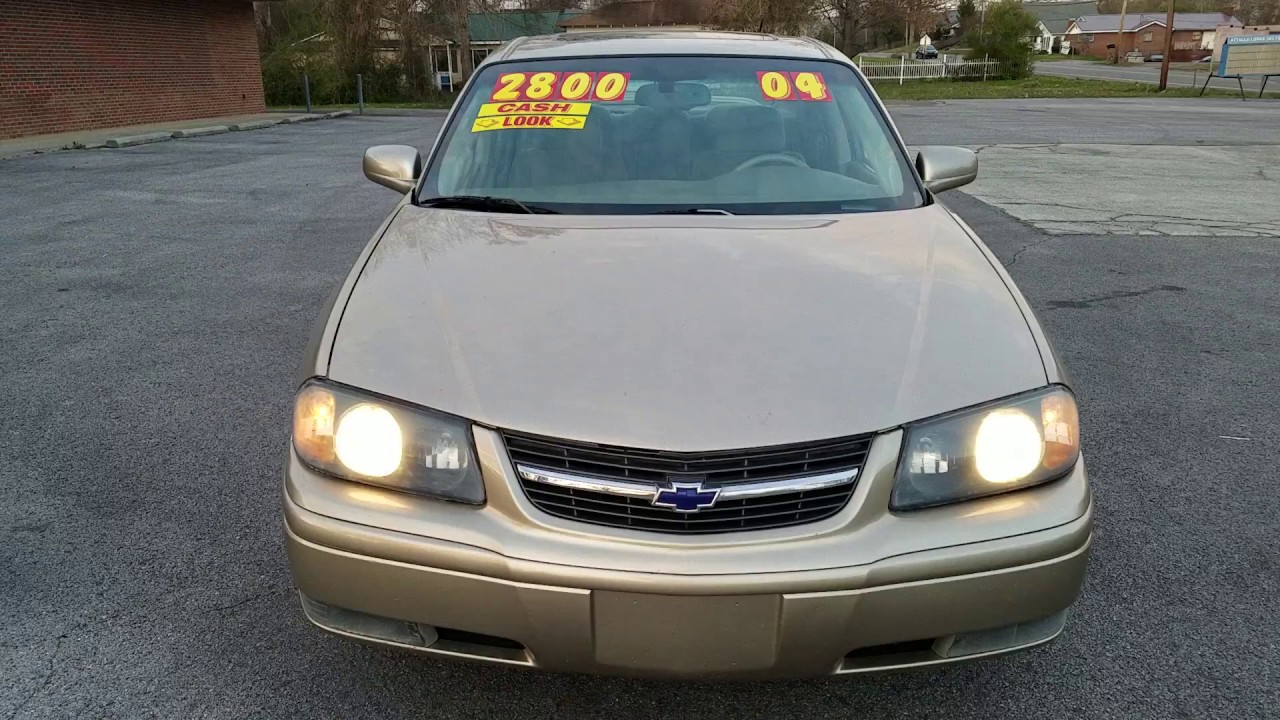 2004 Chevy Impala For Sale! Attalla, AL WWW.EZRIDE.COM