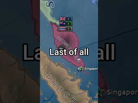Why British Malaya is OP in HOI4 #shorts
