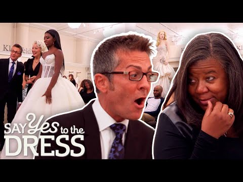 Opinionated Entourage Choose A Dress Almost $5,000 Over Budget! | Say Yes To The Dress